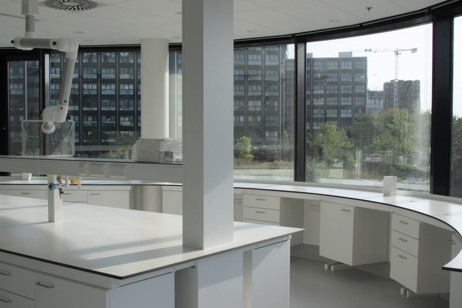 Modern hightech laboratorium voor TNO in Leiden - TRAJECT